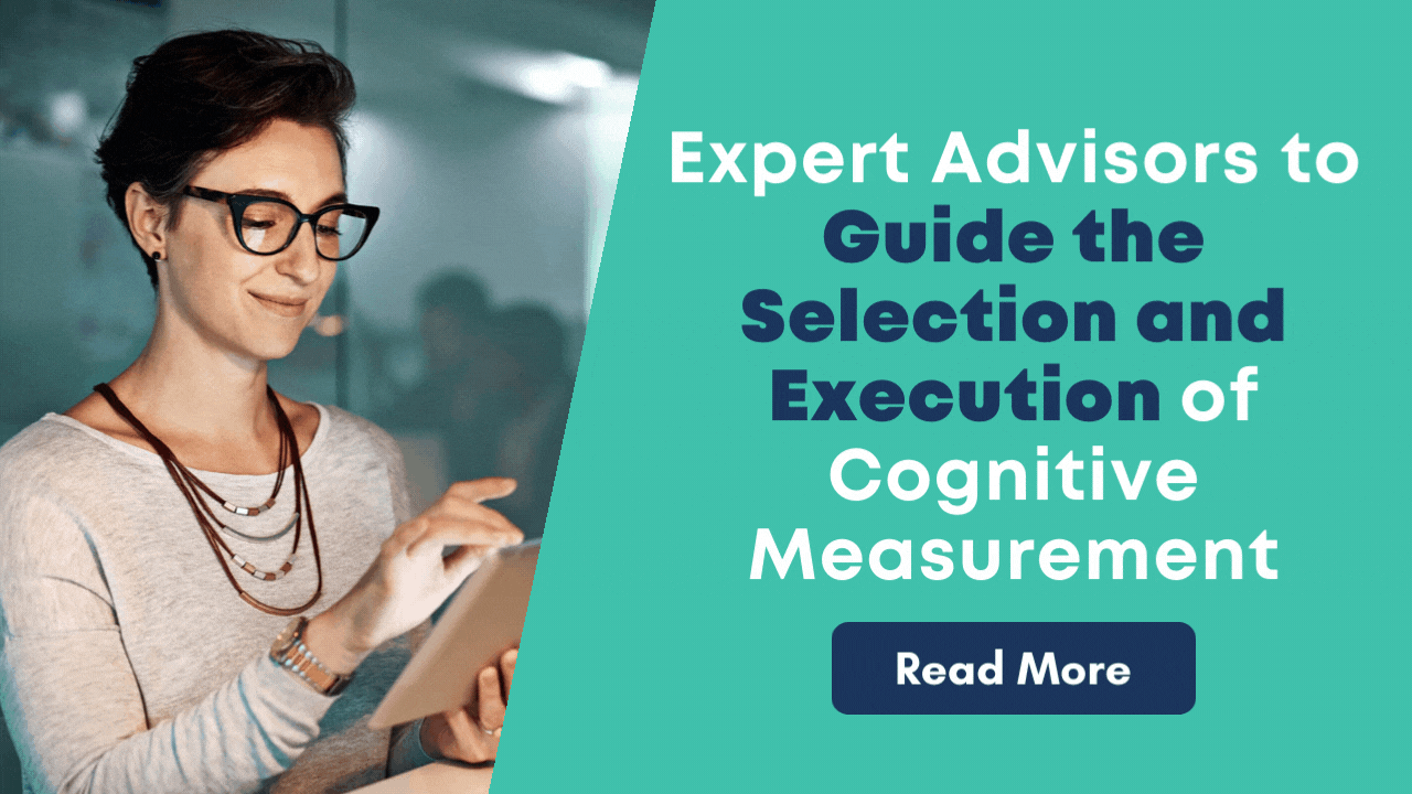 Scientific Consulting for Cognitive Measurement Strategies