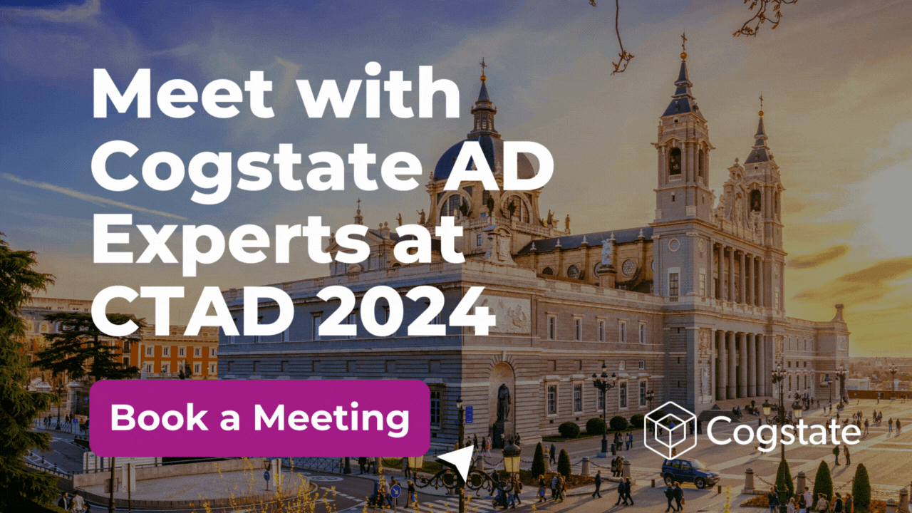 CTAD 2024 | Program and Cogstate Cognitive Science